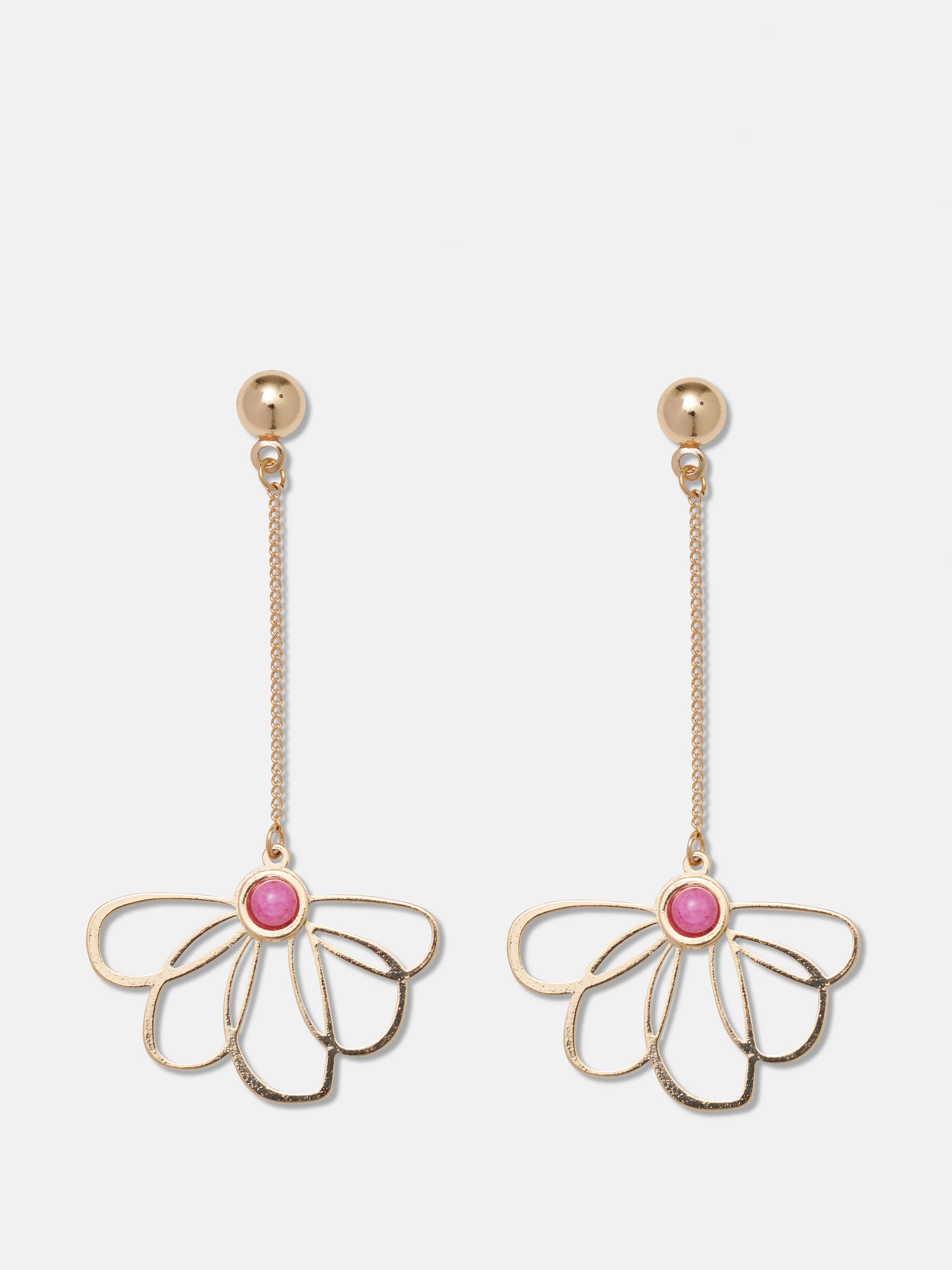 Romy Flower Drop Earrings