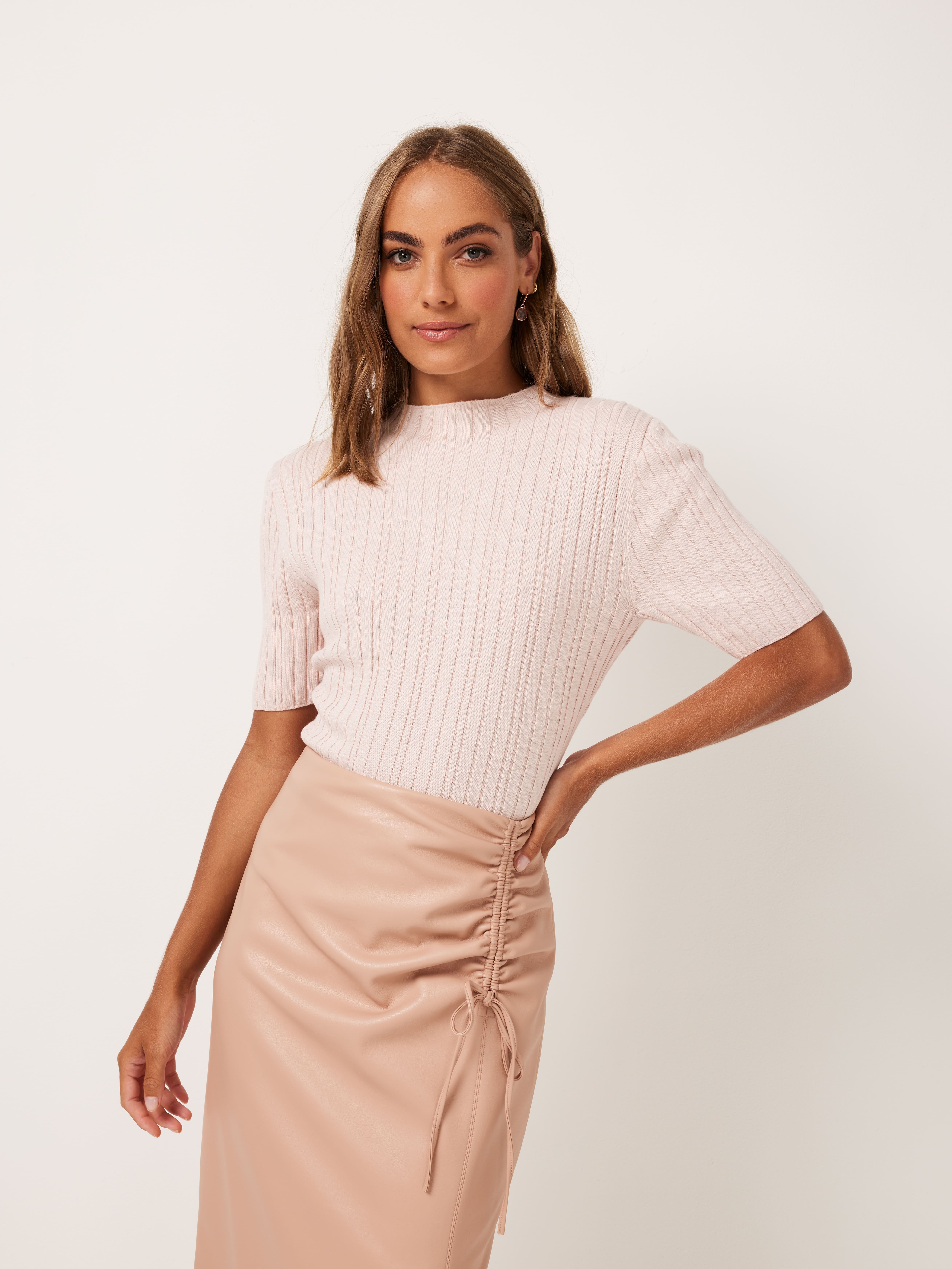 Liora Ribbed Knit Top