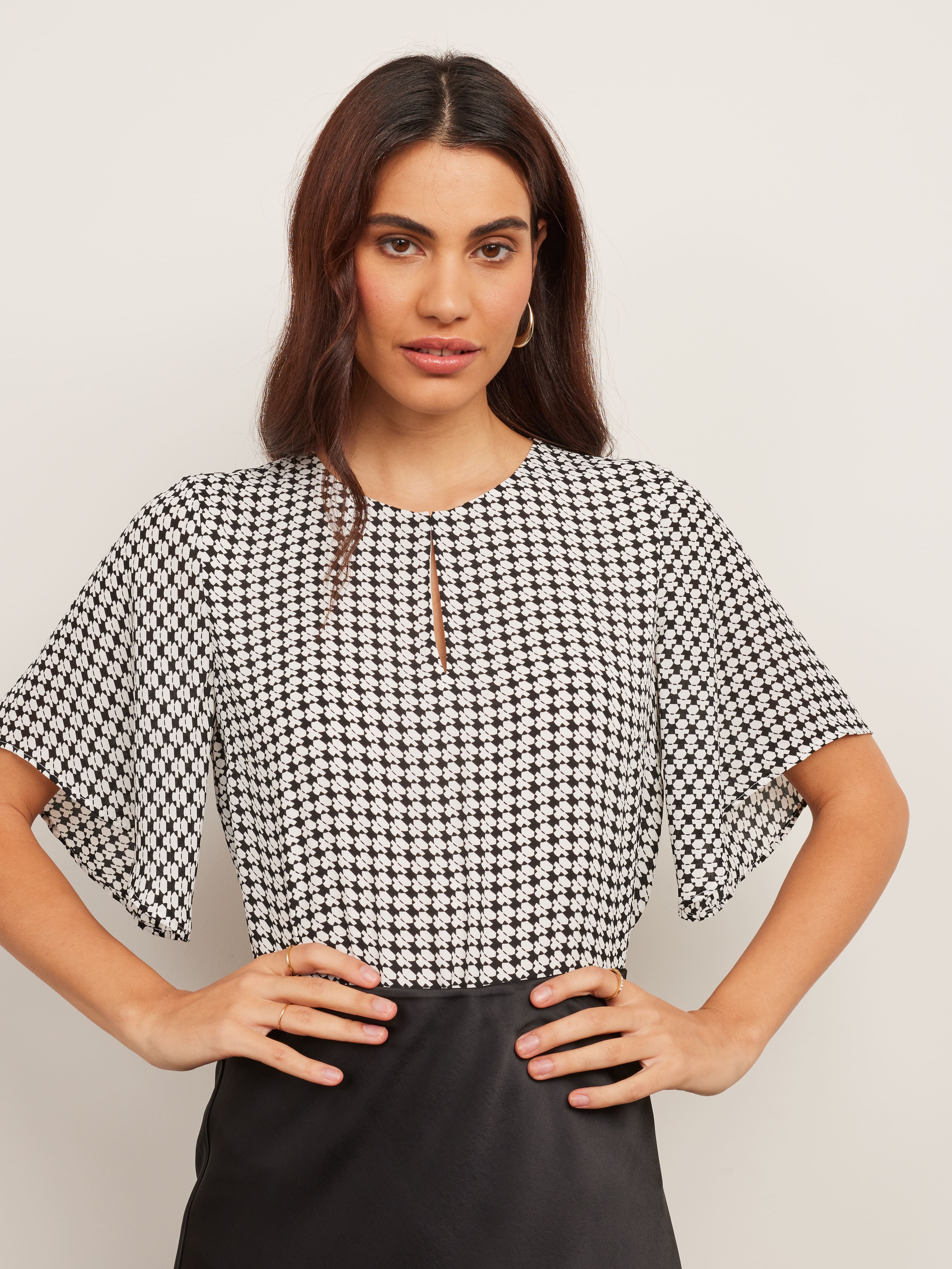 Margot Short Sleeve Shell Top