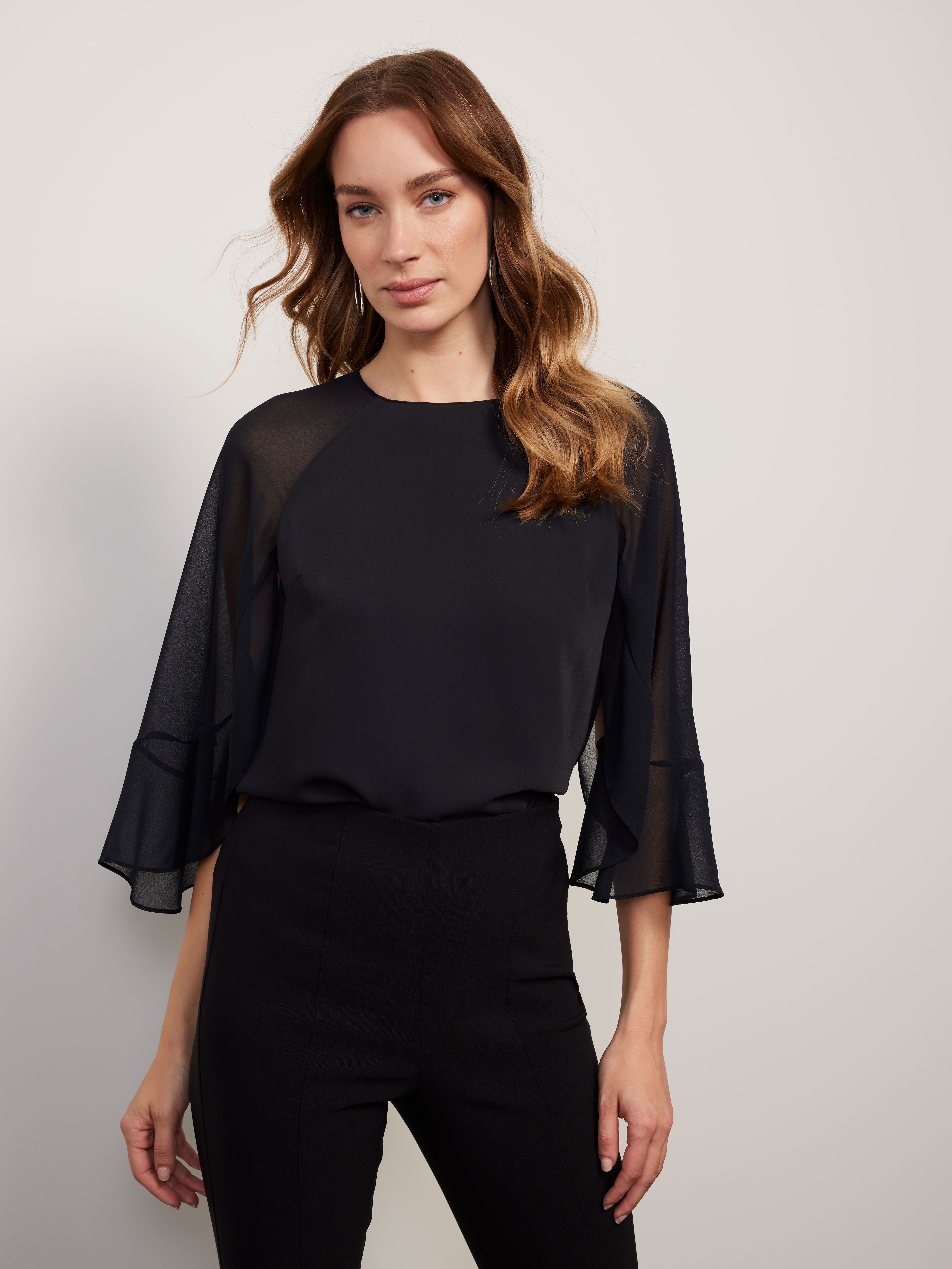 Steevie Cape Blouse