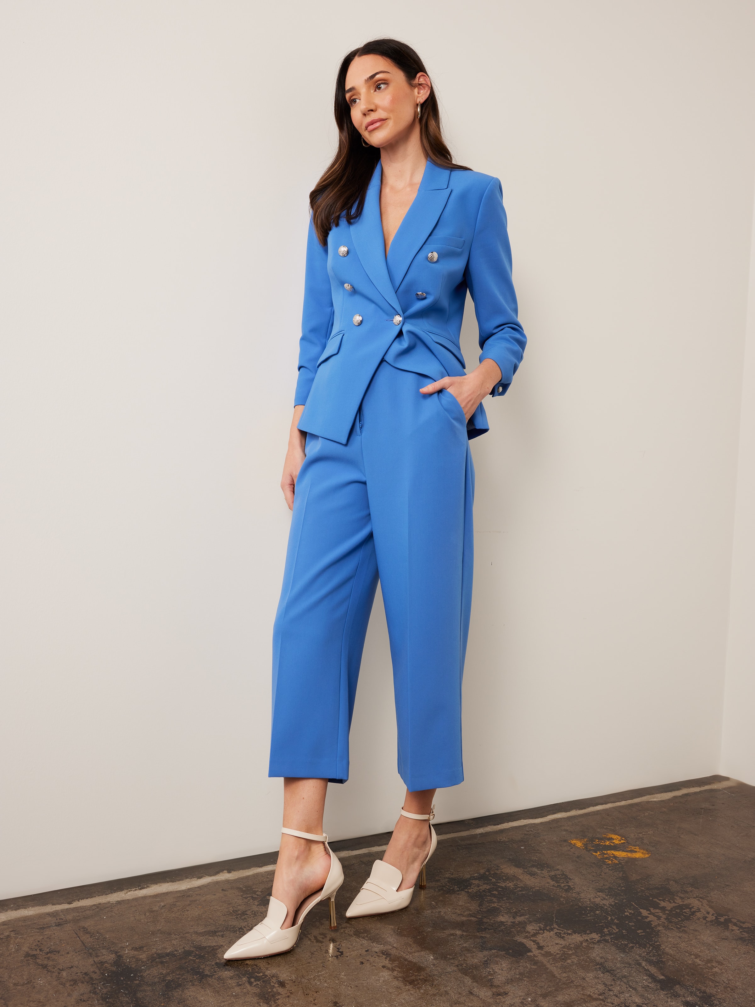 Clean Start Culotte Blue Bell - Portmans Online