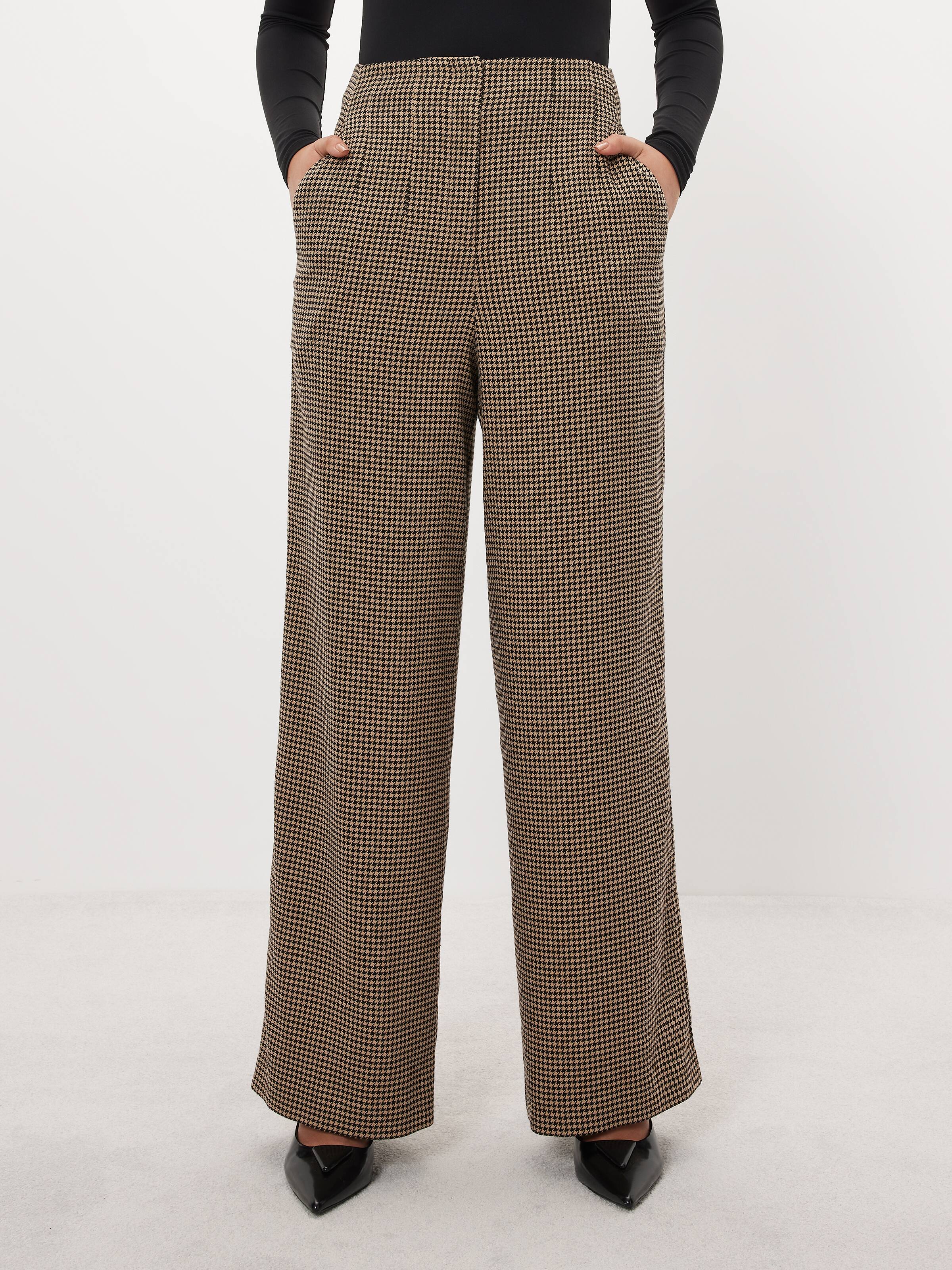 Dare To Dream Wide Leg Pant Heritage Check - Portmans Online