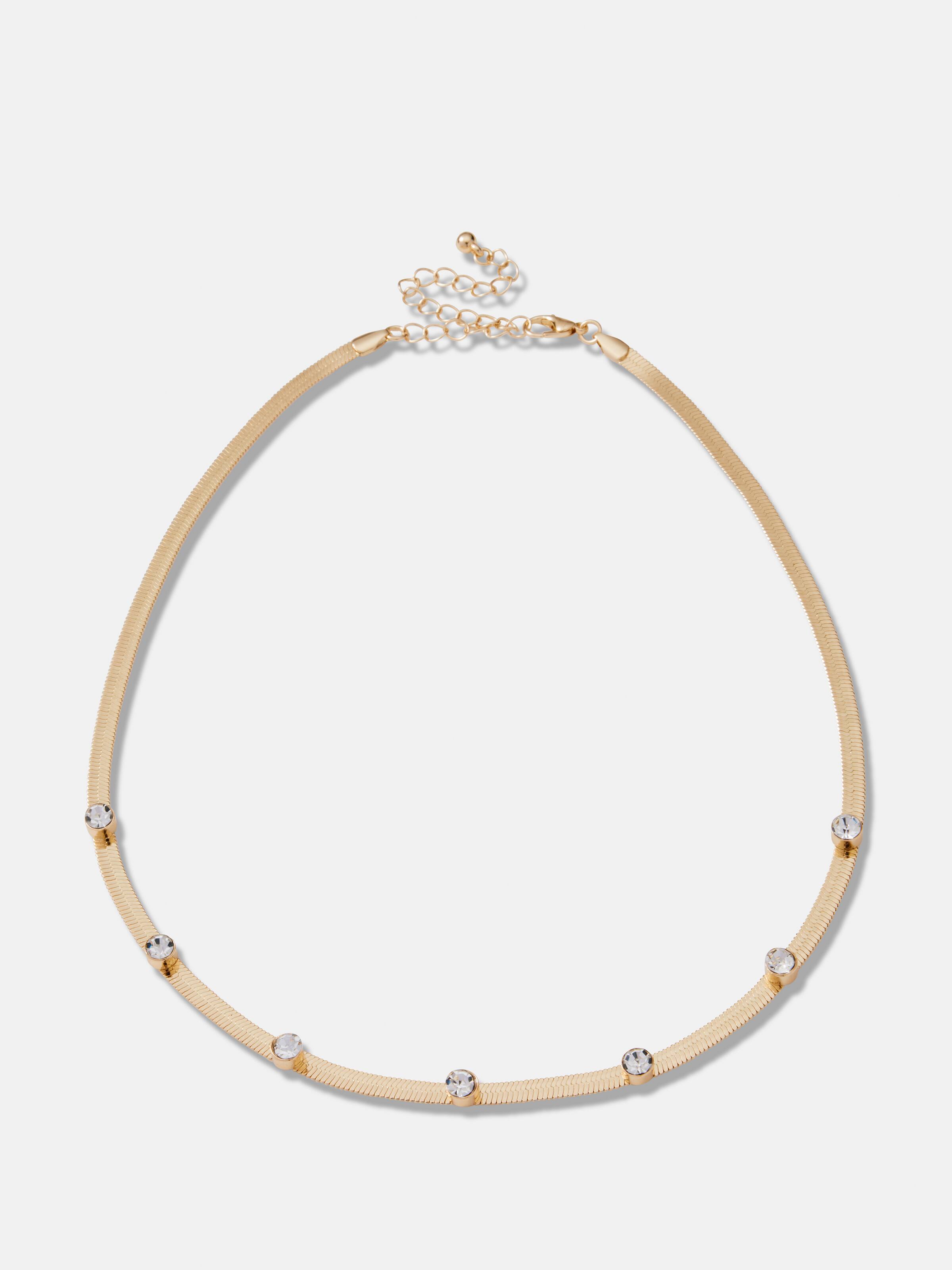 Jeweled Snake Chain Necklace - Portmans Online