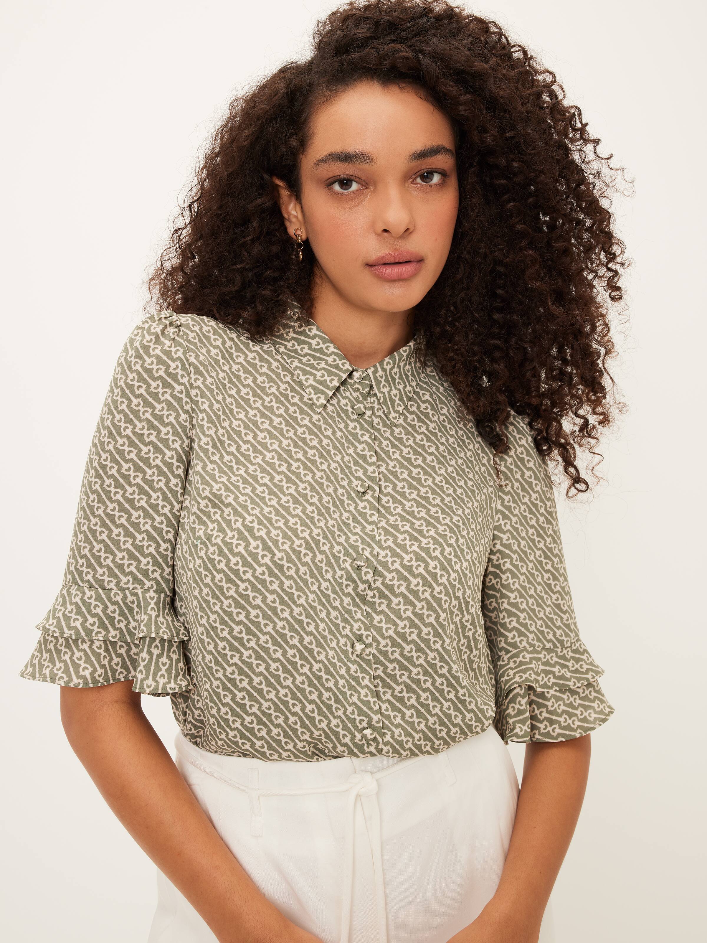 Kayla Button Up Shirt - Portmans Online