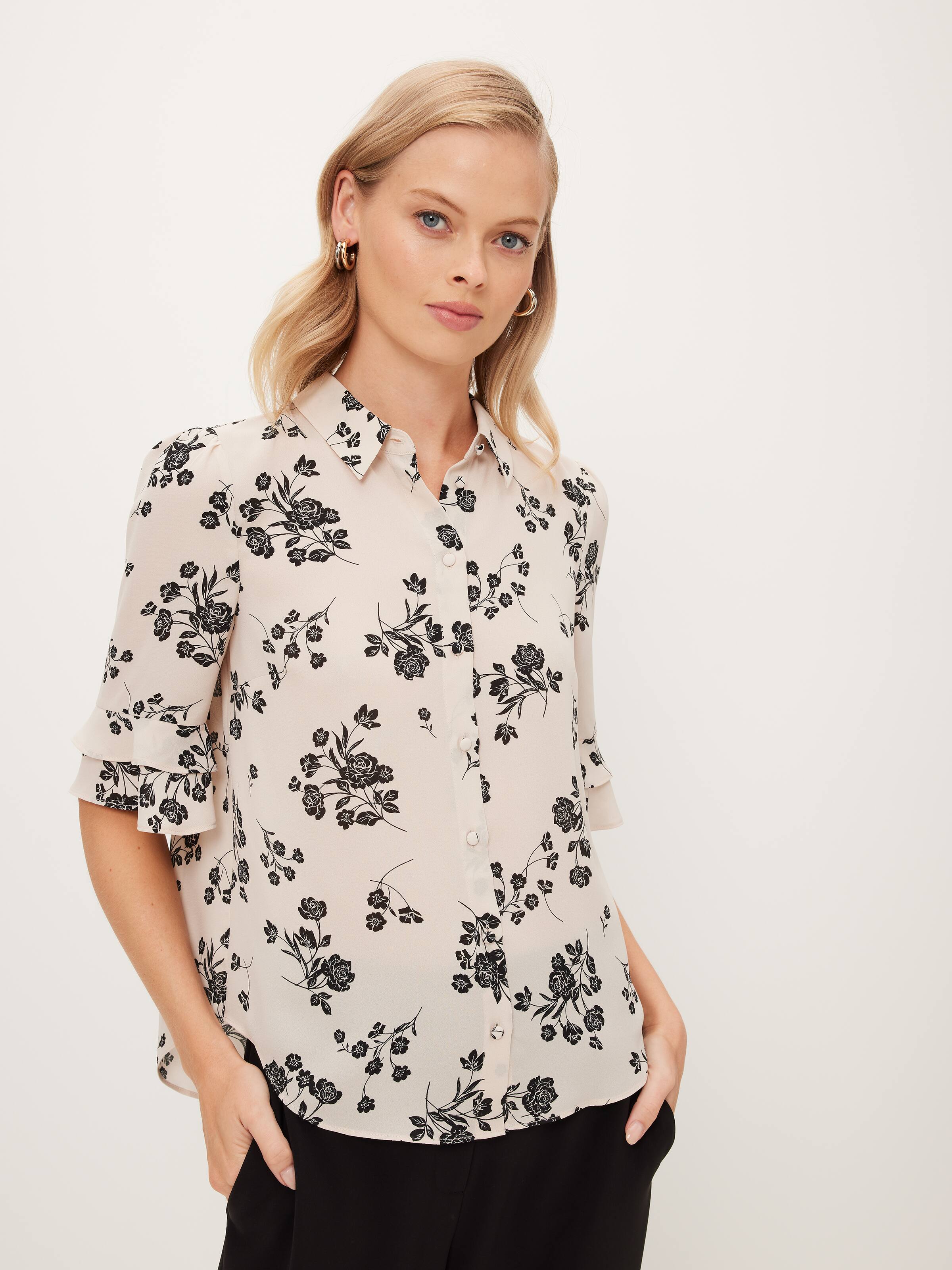 Kayla Button Up Shirt - Portmans Online