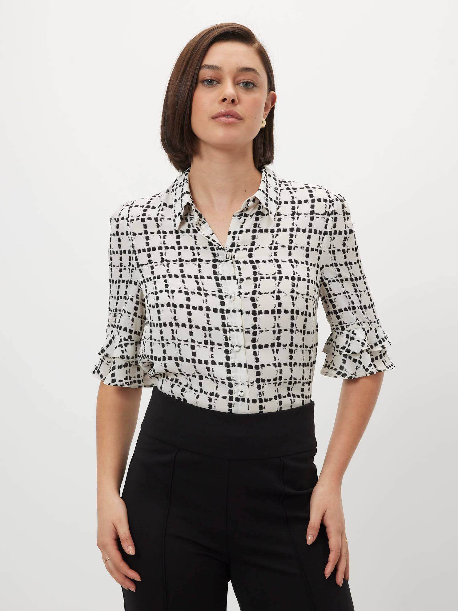 Kayla Button Up Shirt - Portmans Online