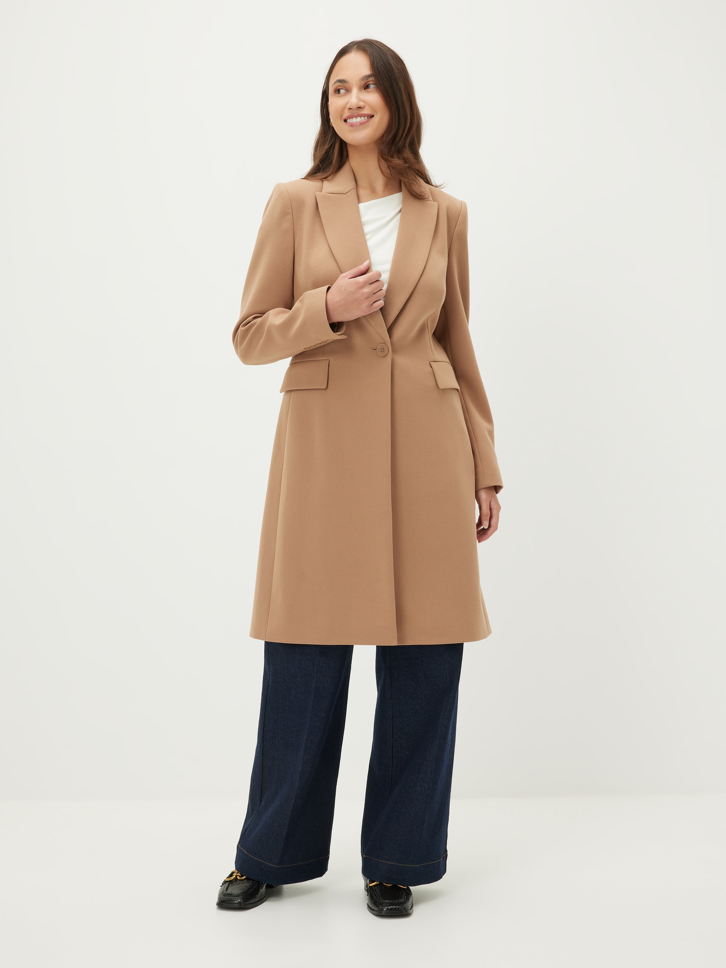 Sienna Single Breasted Coat - Portmans Online