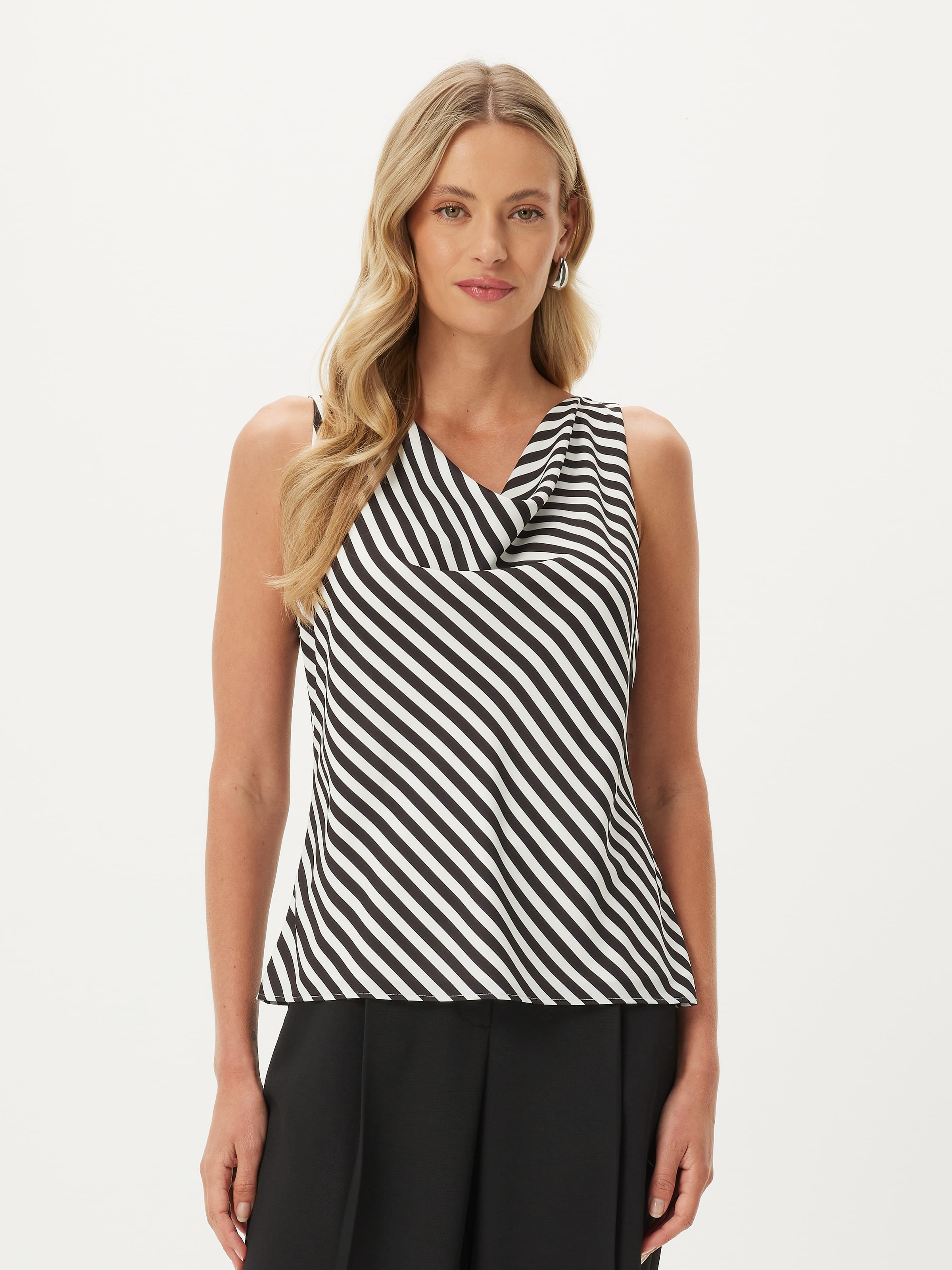 Ellie Cowl Neck Top - Portmans Online