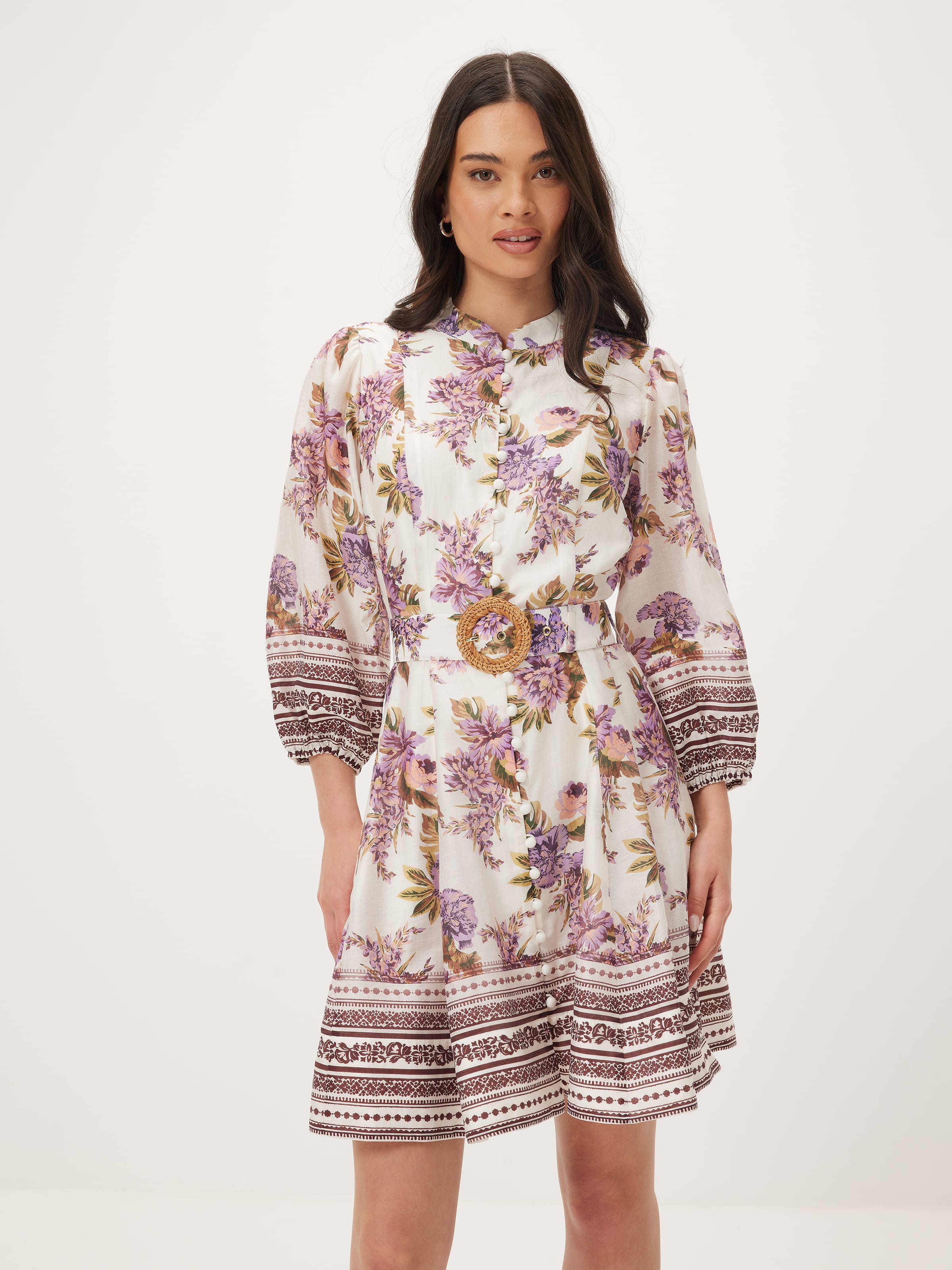 Melanie Placement Short Dress - Portmans Online