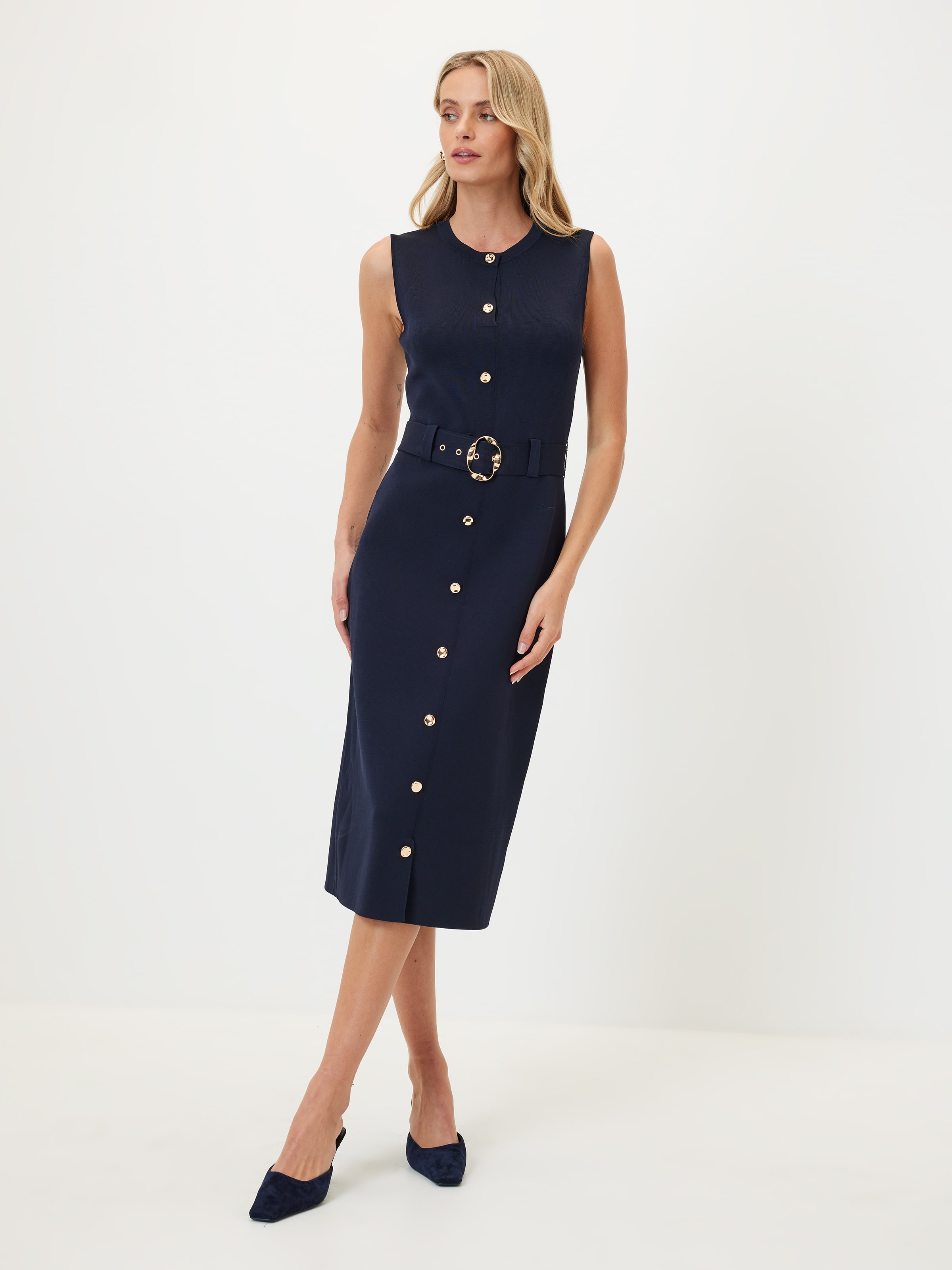 Erin Midi Milano Dress - Portmans Online